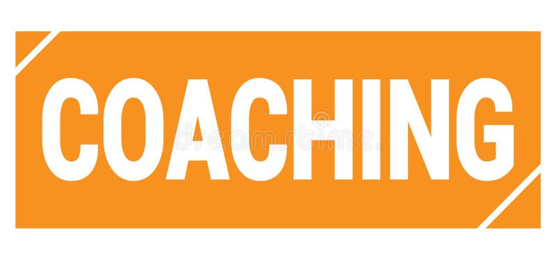 COACHING Text Written on Orange Stamp Sign Stock Illustration ... COACHING Text Written on Orange Stamp Sign Stock Illustration ...