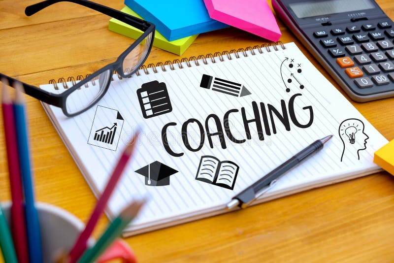 COACHING Training Planning Learning Coaching Business Guide Inst Stock ...