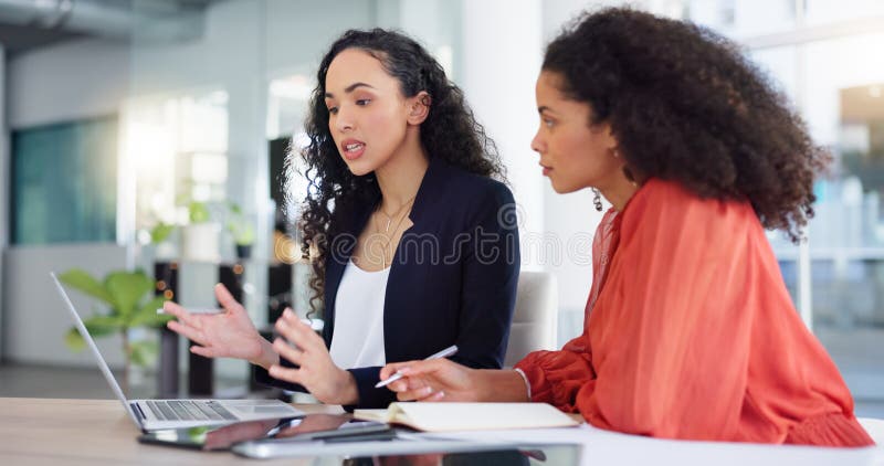 Coaching, Training and Woman with Mentor Writing, Learning and Taking ...