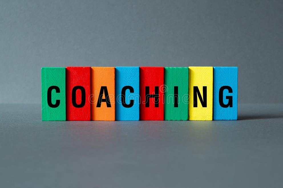 Coaching - Word Concept on Building Blocks, Text Stock Photo - Image of ...