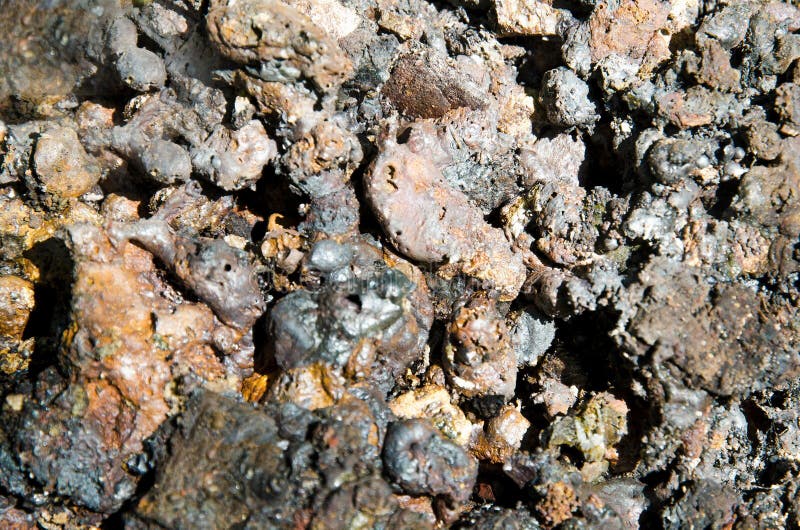 The Coal Ash is Anthracite. Stock Photo - Image of melted, burned: 97317984