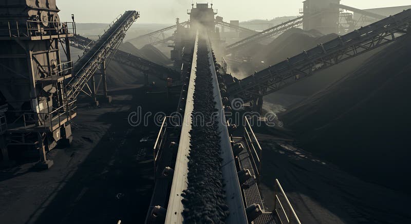 Massive Conveyor Belt System Stock Illustrations – 64 Massive Conveyor ...