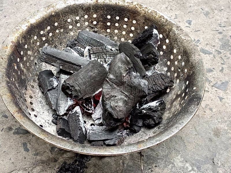 Coal cooking supper hot stock photo. Image of cooking - 241357756