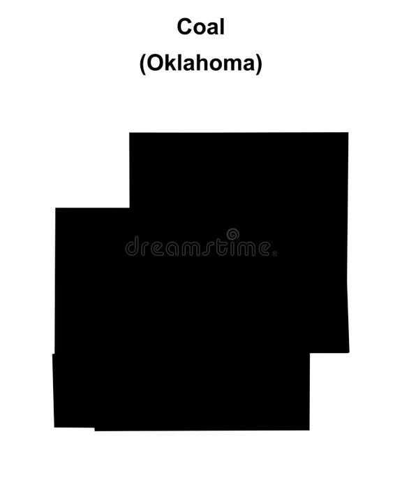Coal outline map stock vector. Illustration of design - 361751940