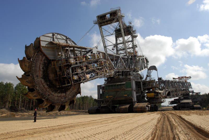 Coal digger stock photo. Image of miner, equipment, development - 6667800