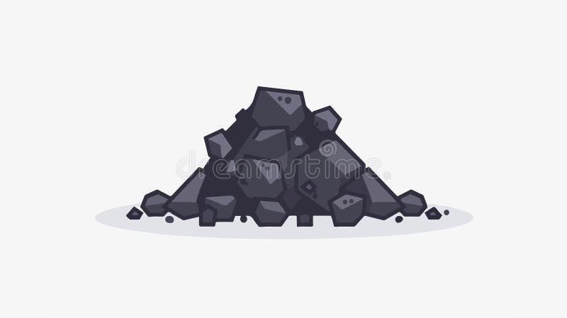 Coal Energy Technology Icon for Eco-Friendly Solutions Stock ...