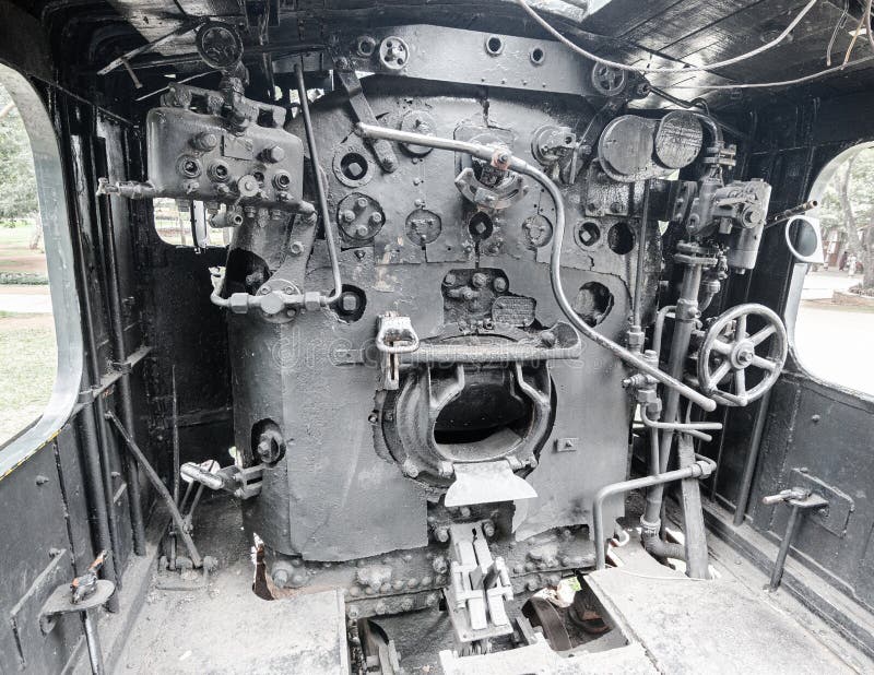 Rusty Steam Engine of an Old Locomotive Stock Photo - Image of engine ...