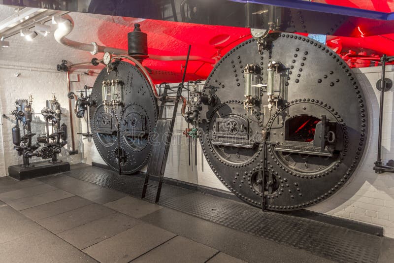 Coal-fired Boilers, Tower Bridge, London, England Stock Image - Image ...