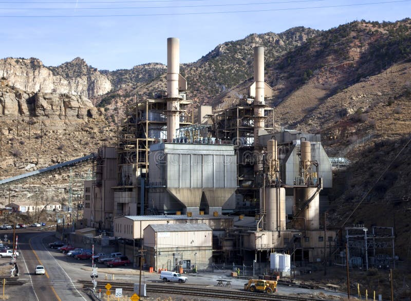 Coal Power Plant stock image. Image of carbon, electricity - 4724273