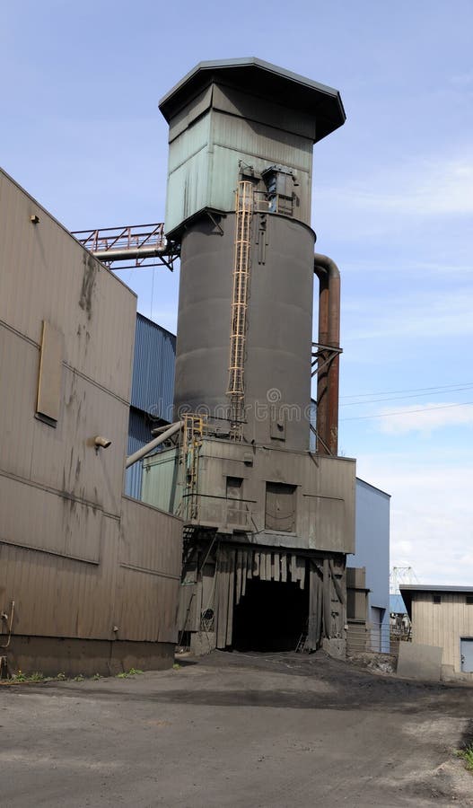 Coal-fired Power Plant stock image. Image of electricity - 15040647