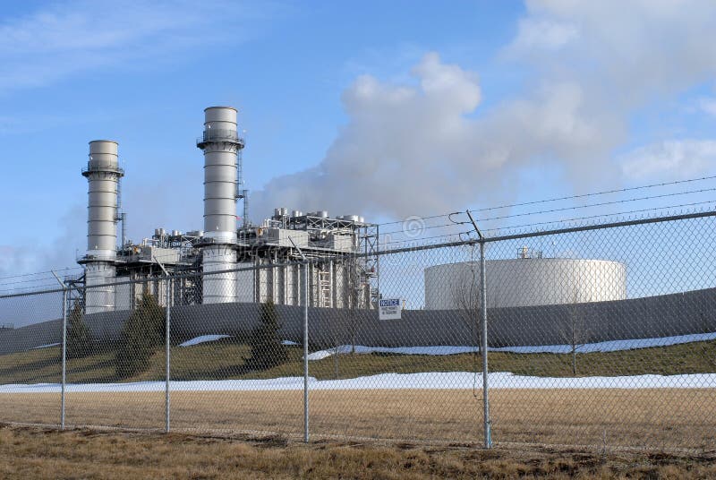 Coal fired power plant stock photo. Image of global, coal - 18687492