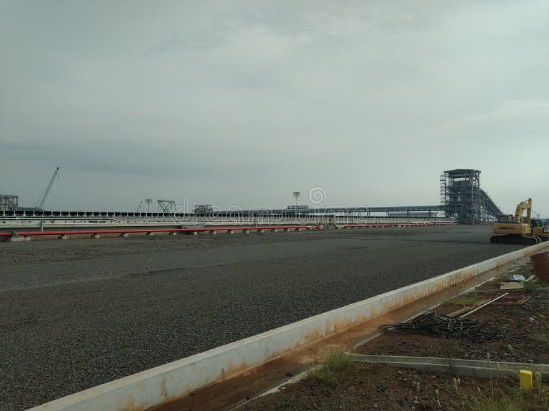 Coal Fired Power Plant Project Batang Central Java Editorial Image ...