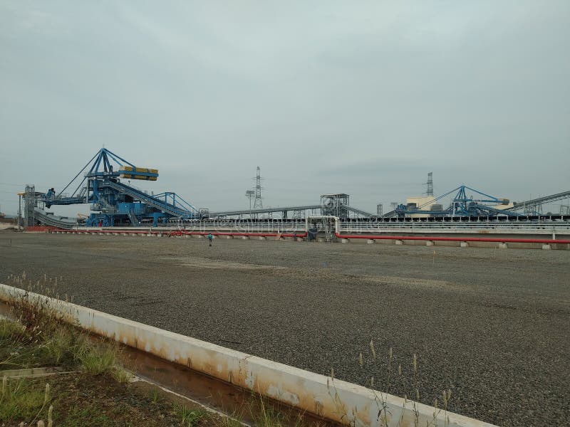 Coal Fired Power Plant Project Batang Central Java Stock Photo - Image ...