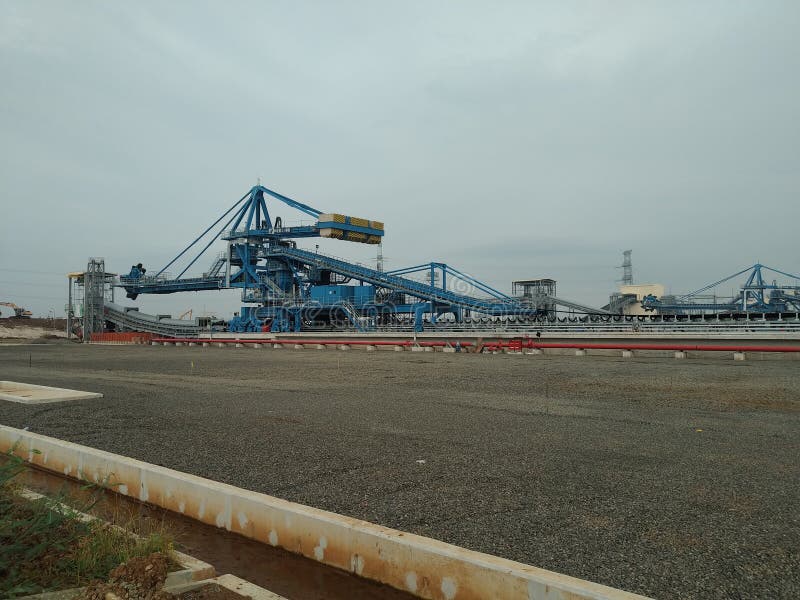 Coal Fired Power Plant Project Batang Central Java Editorial Stock ...