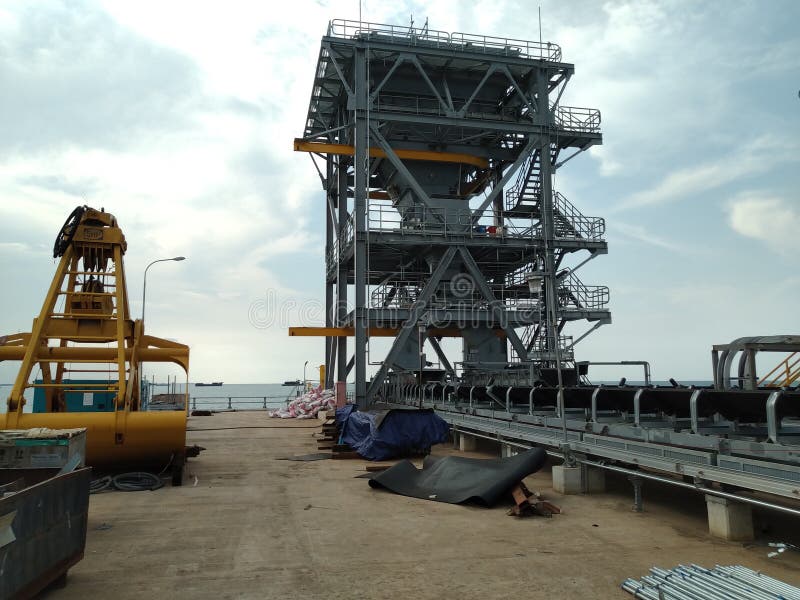 Coal Fired Power Plant Project Batang Central Java Editorial Stock ...