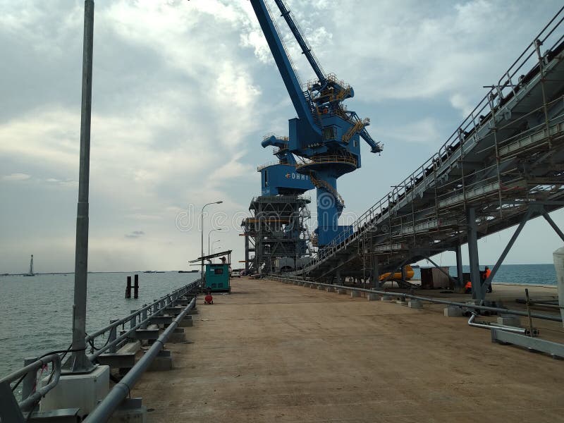 Coal Fired Power Plant Project Batang Central Java Editorial Stock ...