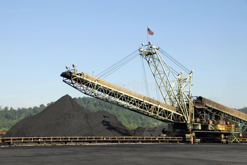 Coal Loader stock image. Image of power, stockpile, resource - 6080433