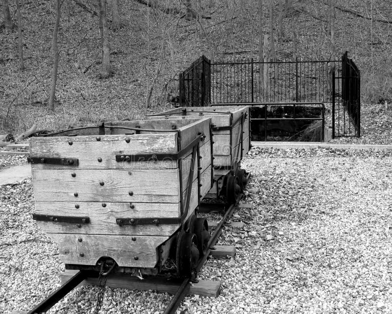Coal mine stock image. Image of illinois, park, worker, closed - 6615