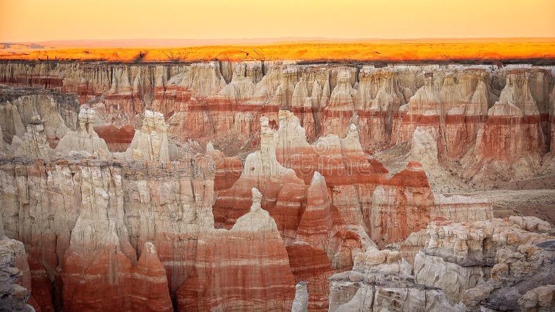 Coal Mine Canyon in Arizona Stock Photo - Image of native, navajo: 67970962