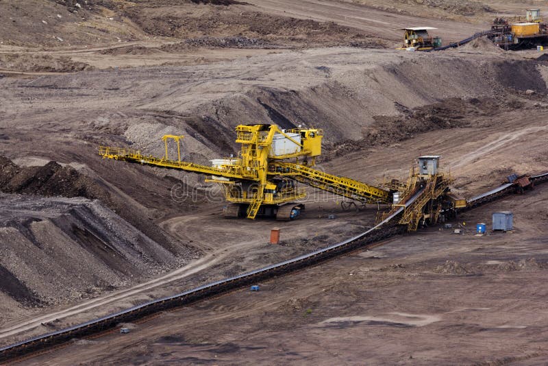 Coal mine stock photo. Image of high, open, coal, construction - 54619198