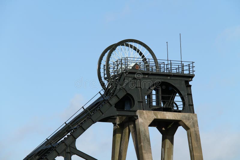 Mine Headstocks. stock image. Image of colliers, tower - 34895565