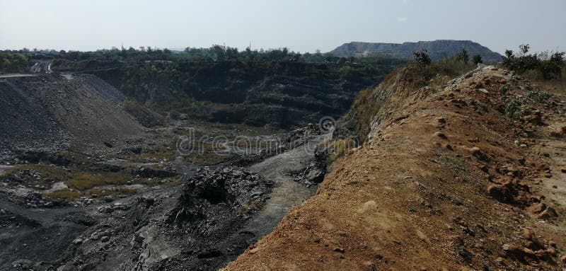 COAL MINE in INDIA & X28;JHARKHAND& X29; Stock Photo - Image of coal ...