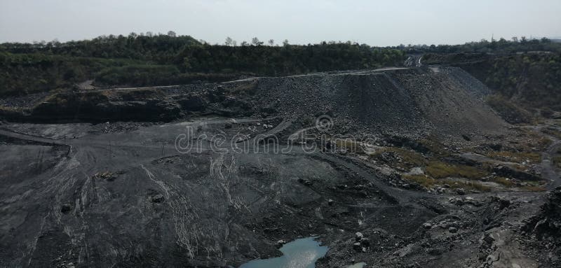 COAL MINE in INDIA & X28;JHARKHAND& X29; Stock Image - Image of coal ...