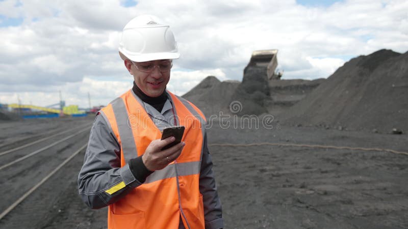 Coal Mine Mining Worker Miner Stock Footage - Video of male, industrial ...