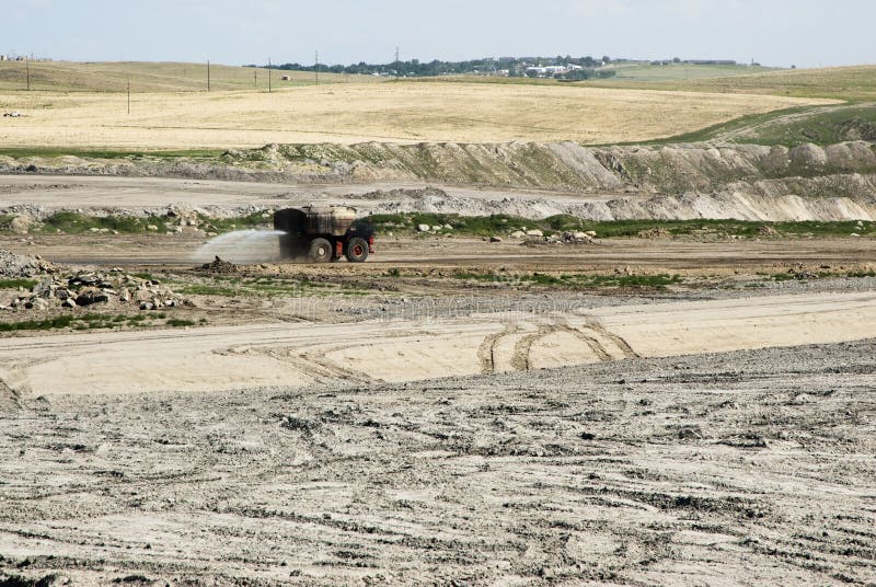 Coal Mine Reclamation stock image. Image of wyoming, bituminous - 11168429