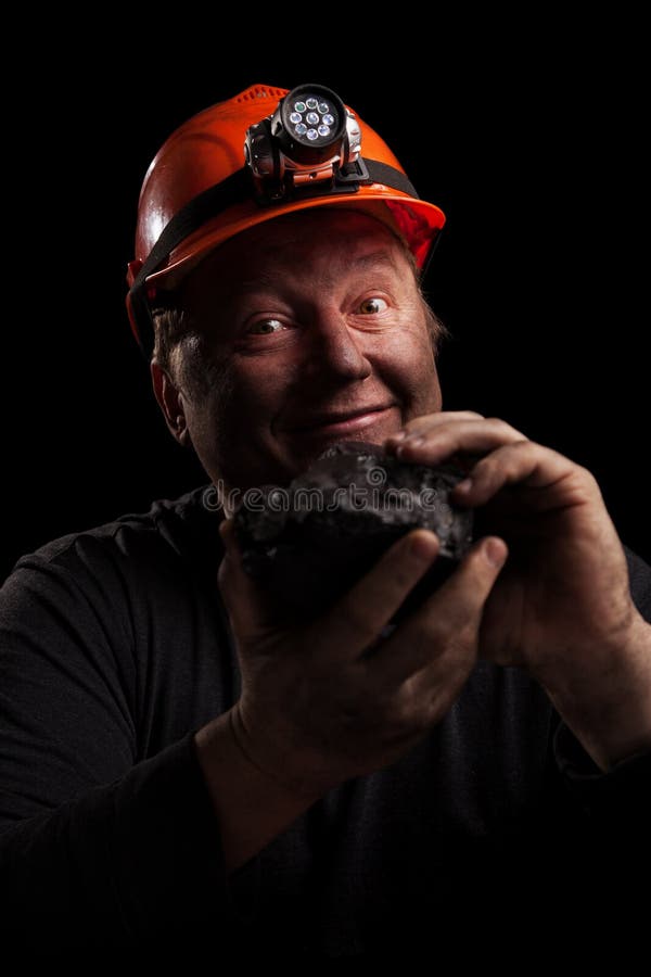 Coal miner stock image. Image of mineral, caucasian, portrait - 30530341