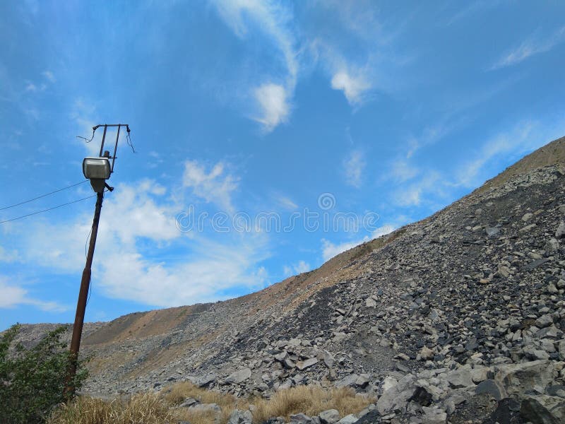 Coal Mines area stock photo. Image of minesthere, looking - 153612528