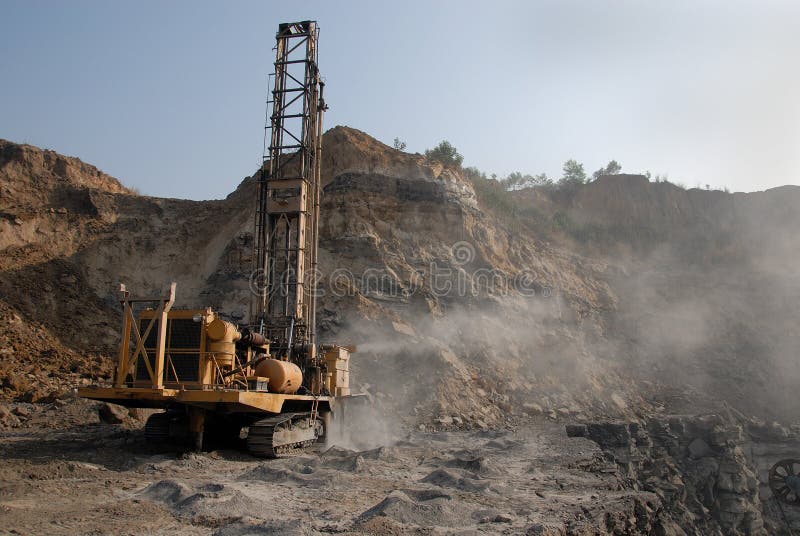Coal Mining Equipment editorial stock photo. Image of large - 21265573