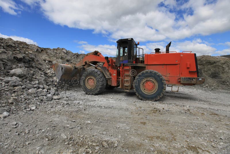 Coal Mining Equipment. Bulldozer Stock Image - Image of excavation ...