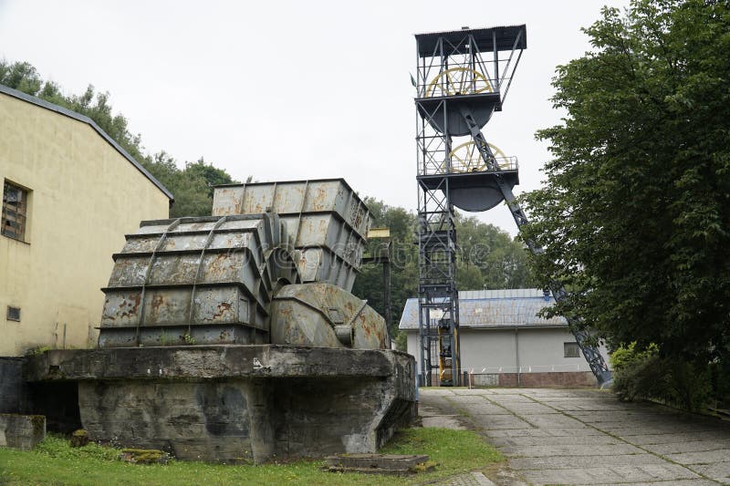 Coal Mining Machines - Nowa Ruda, Poland Editorial Stock Image - Image ...