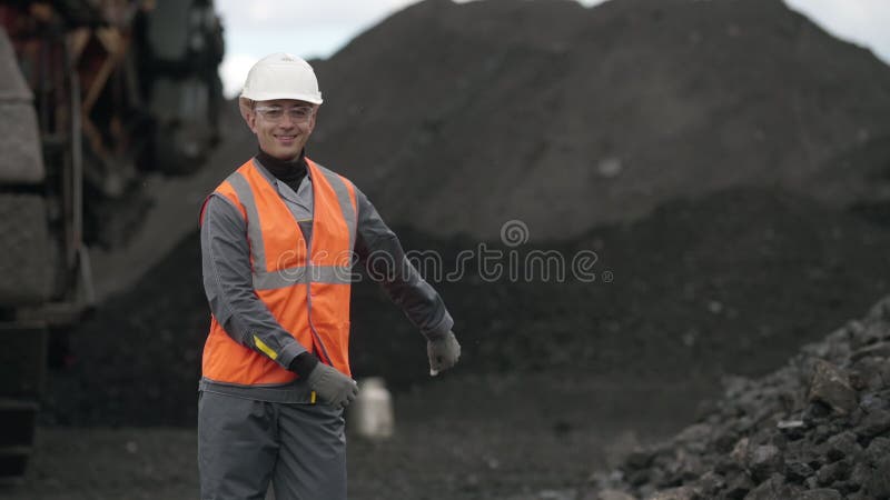 Coal Mining Male Man Dancing Stock Footage - Video of mineral, energy ...
