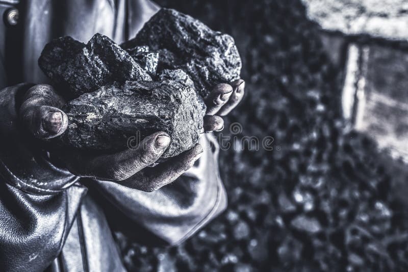 Coal Mining :miner Hold in the Hand. Picture Idea about Coal Mining or ...