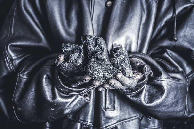 Coal Mining :miner Hold in the Hand. Picture Idea about Coal Mining or ...