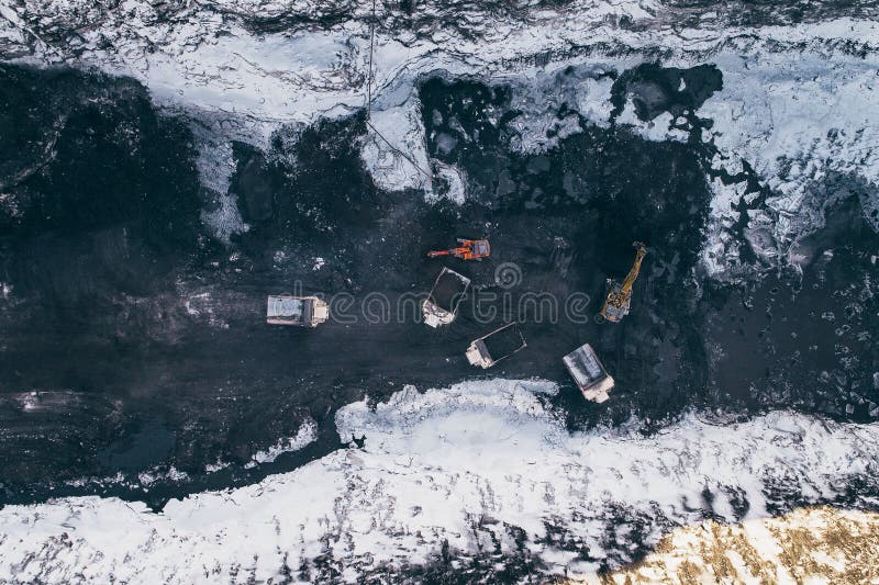 Coal mining open pit stock photo. Image of exavator - 106379314 Coal mining open pit stock photo. Image of exavator - 106379314