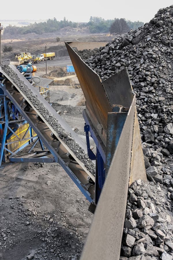 Coal Mining and Processing Plant Stock Photo - Image of energy ...