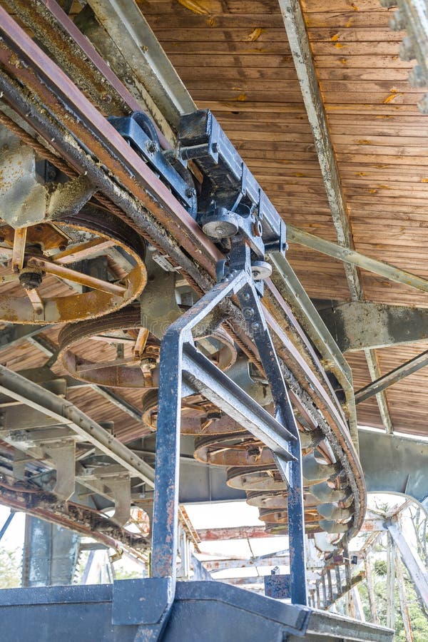 Coal Mining Transportation System Stock Image - Image of track, mining ...