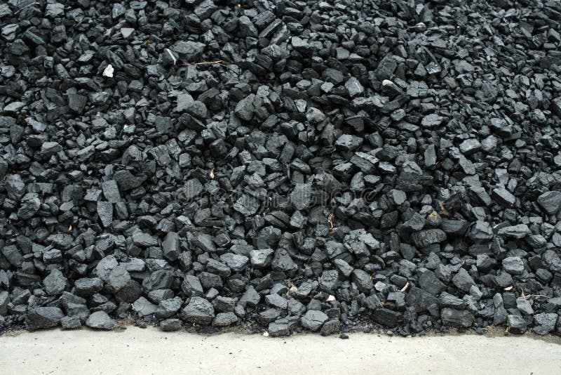 Coal pile stock photo. Image of power, industrial, combusted - 31062378