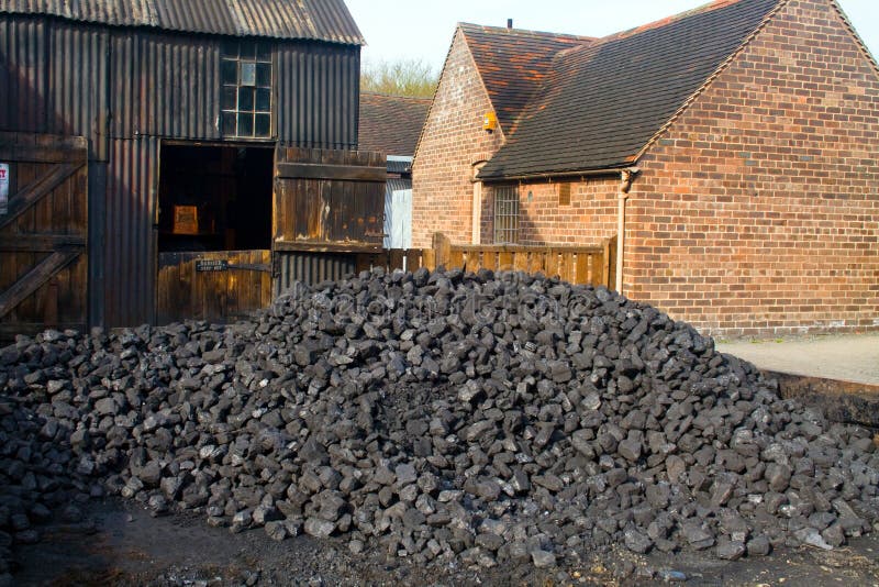 Coal stock image. Image of fossil, power, slack, fire - 33483899