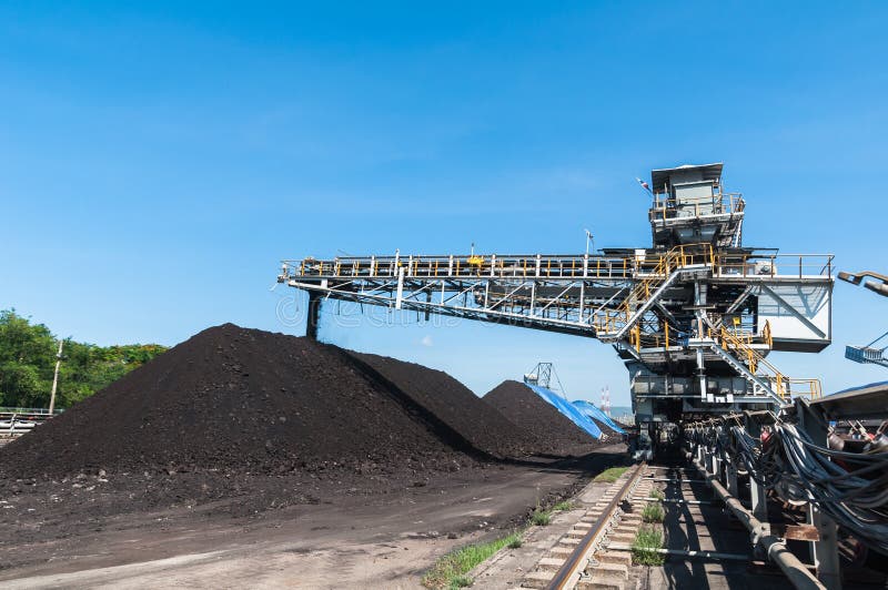 Coal Stacker and Coal Reclaimer are Mining Machinery, or Mining Stock ...