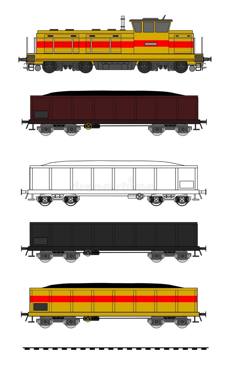 Coal Train Stock Illustrations – 7,469 Coal Train Stock Illustrations ...
