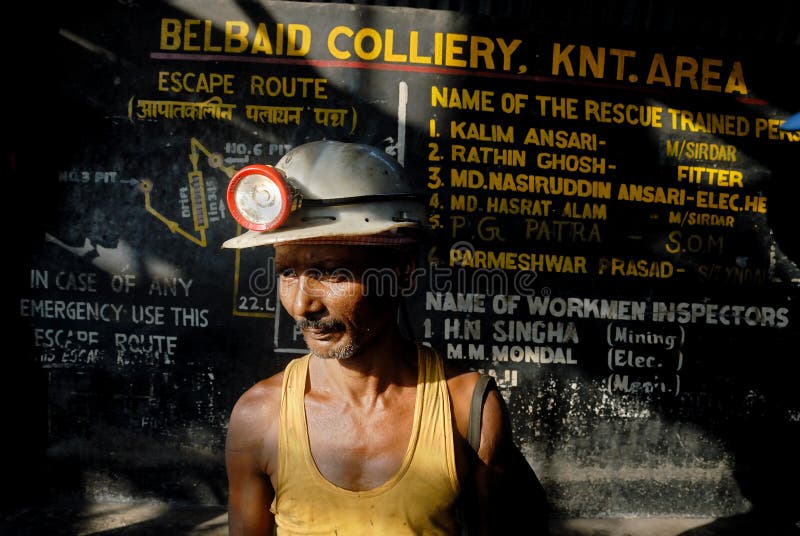 Coalmines Worker editorial photo. Image of industrial - 33541866