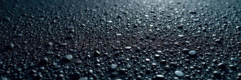 Coarse Asphalt Texture, Dark Gray Tones with Aggregate Visible ...