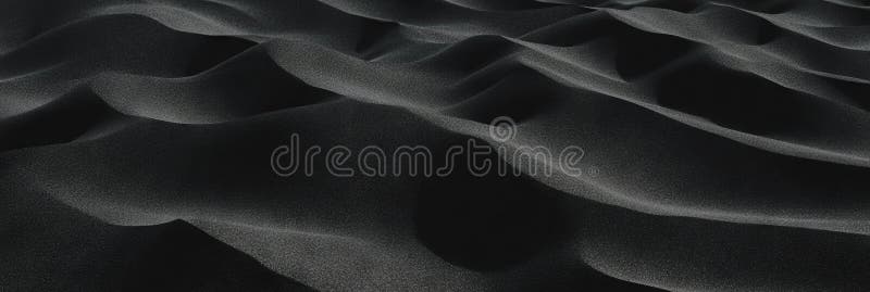 Coarse Black Volcanic Sand Texture Highlighting Angular Grains and ...