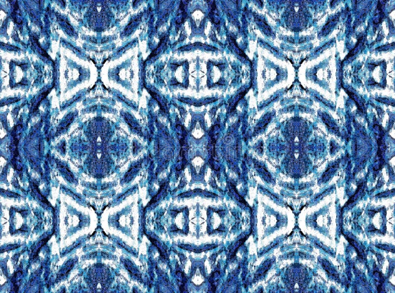 Coarse Blue and White Pattern Stock Illustration - Illustration of ...