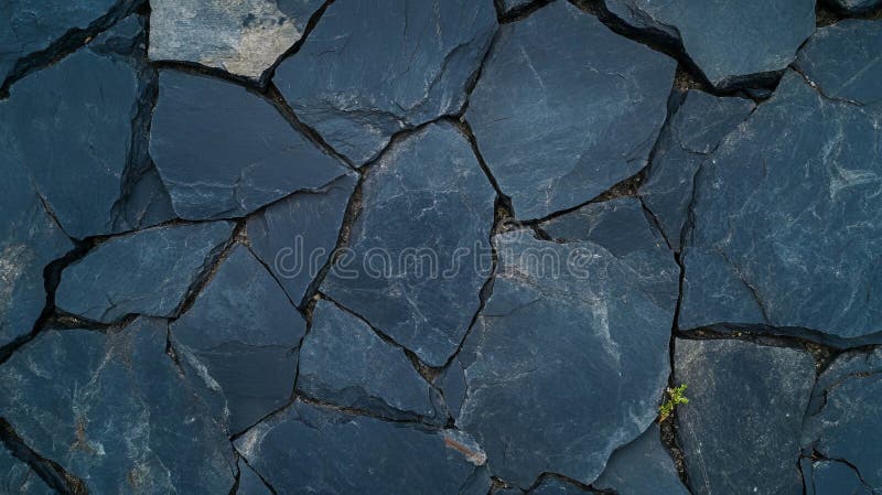 Coarse Cracked Black Slate Texture for Background and Design Stock ...