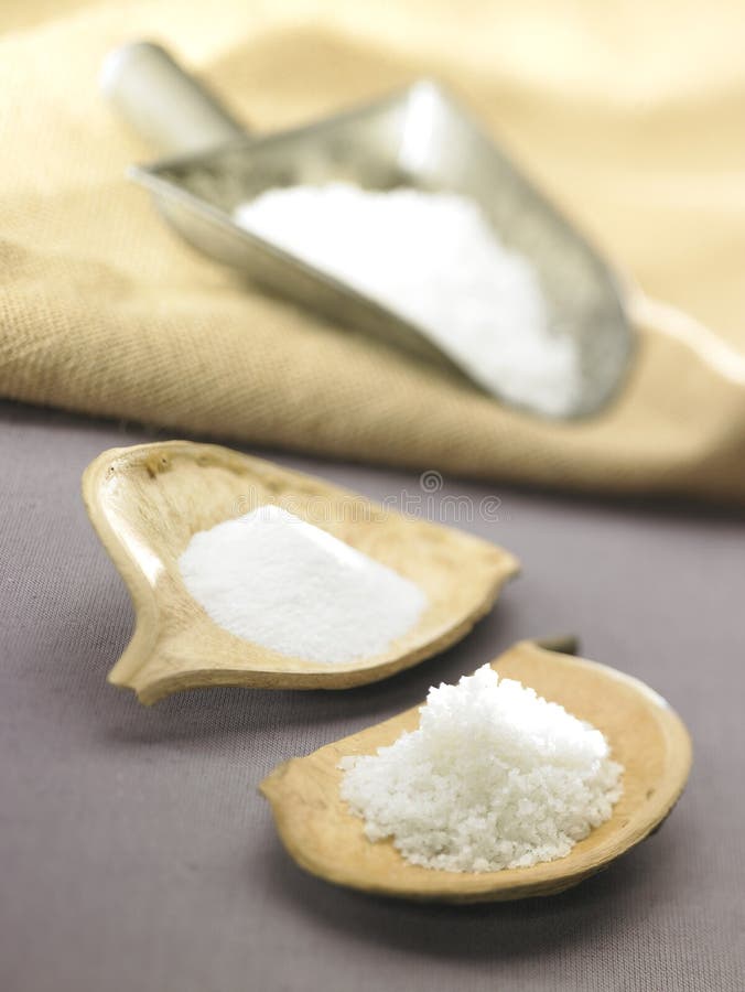 Coarse and fine salt stock photo. Image of color, coarse - 23705766